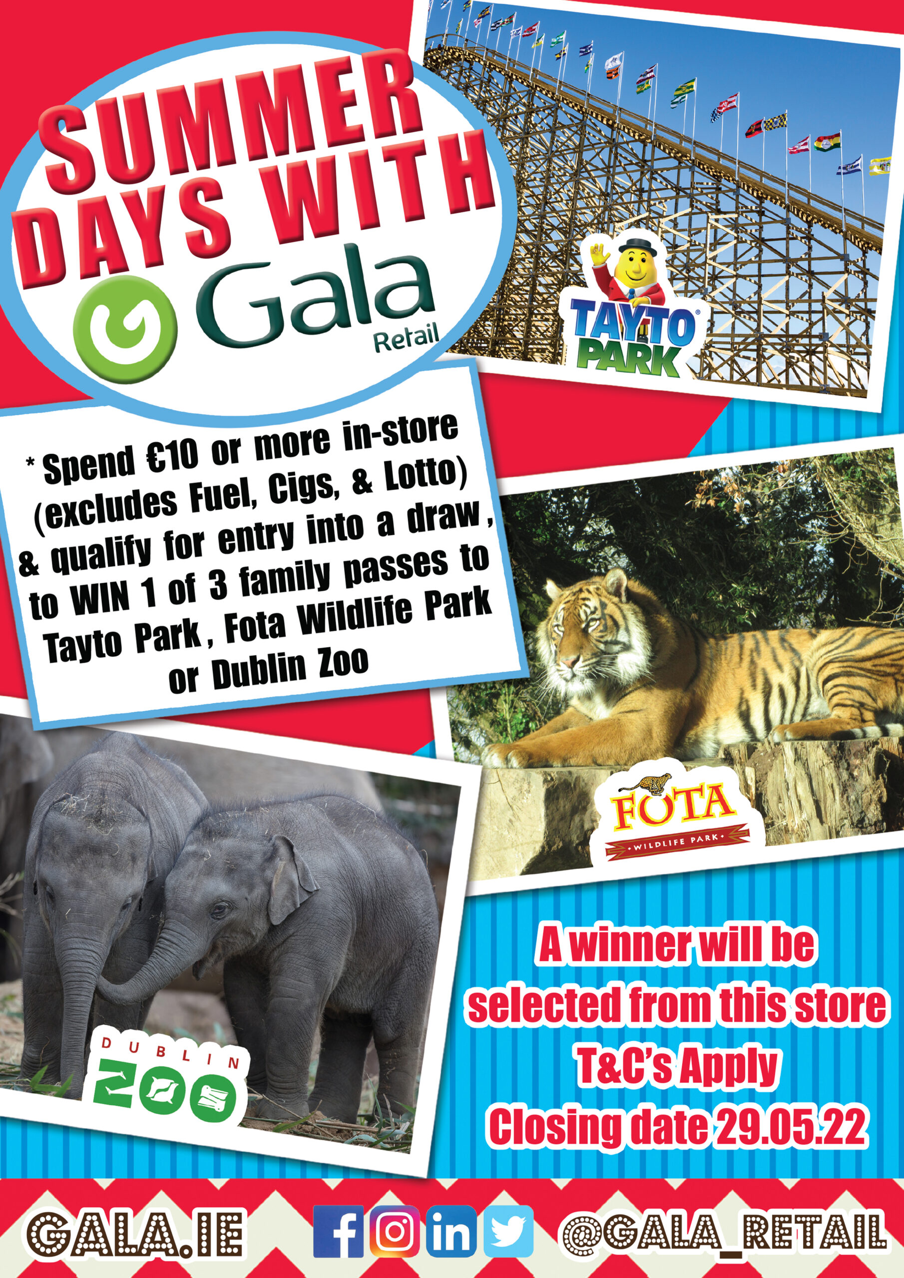 'Summer Days' with Gala Retail In-Store Competition - Gala Retail