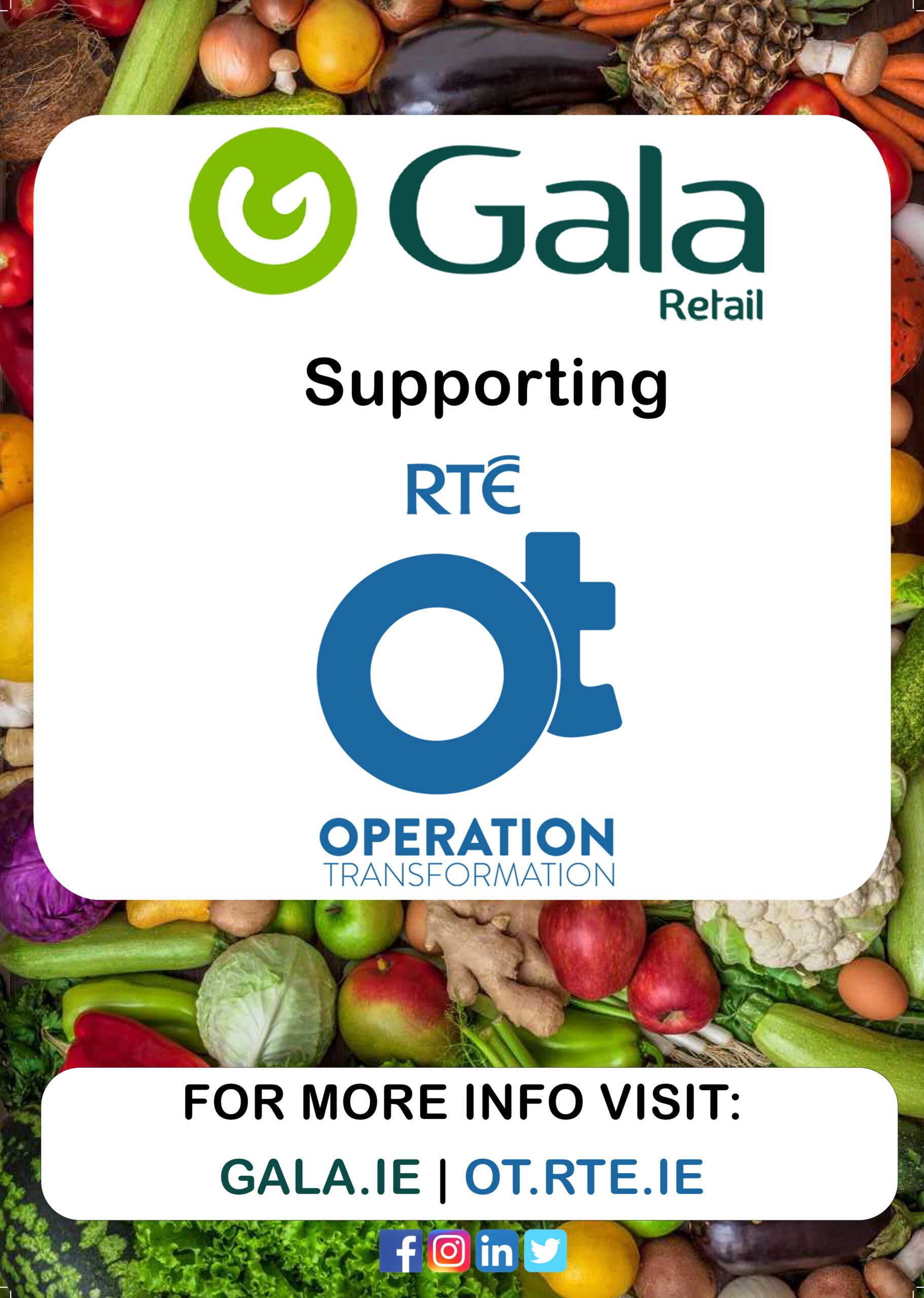 Gala Retail Supporting RTÉ Operation Transformation - Gala Retail