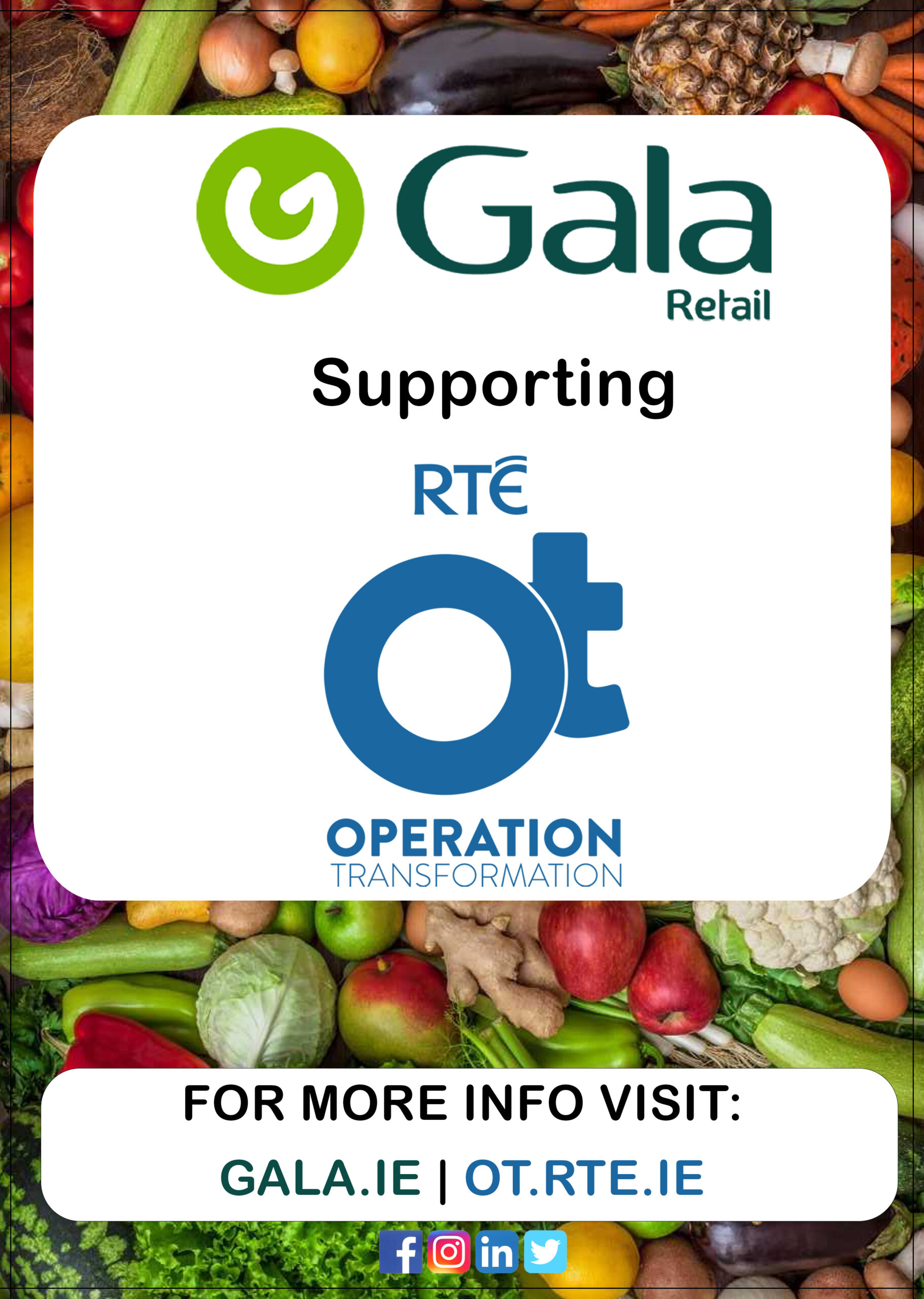 Gala Retail Supporting RTÉ Operation Transformation - Gala Retail