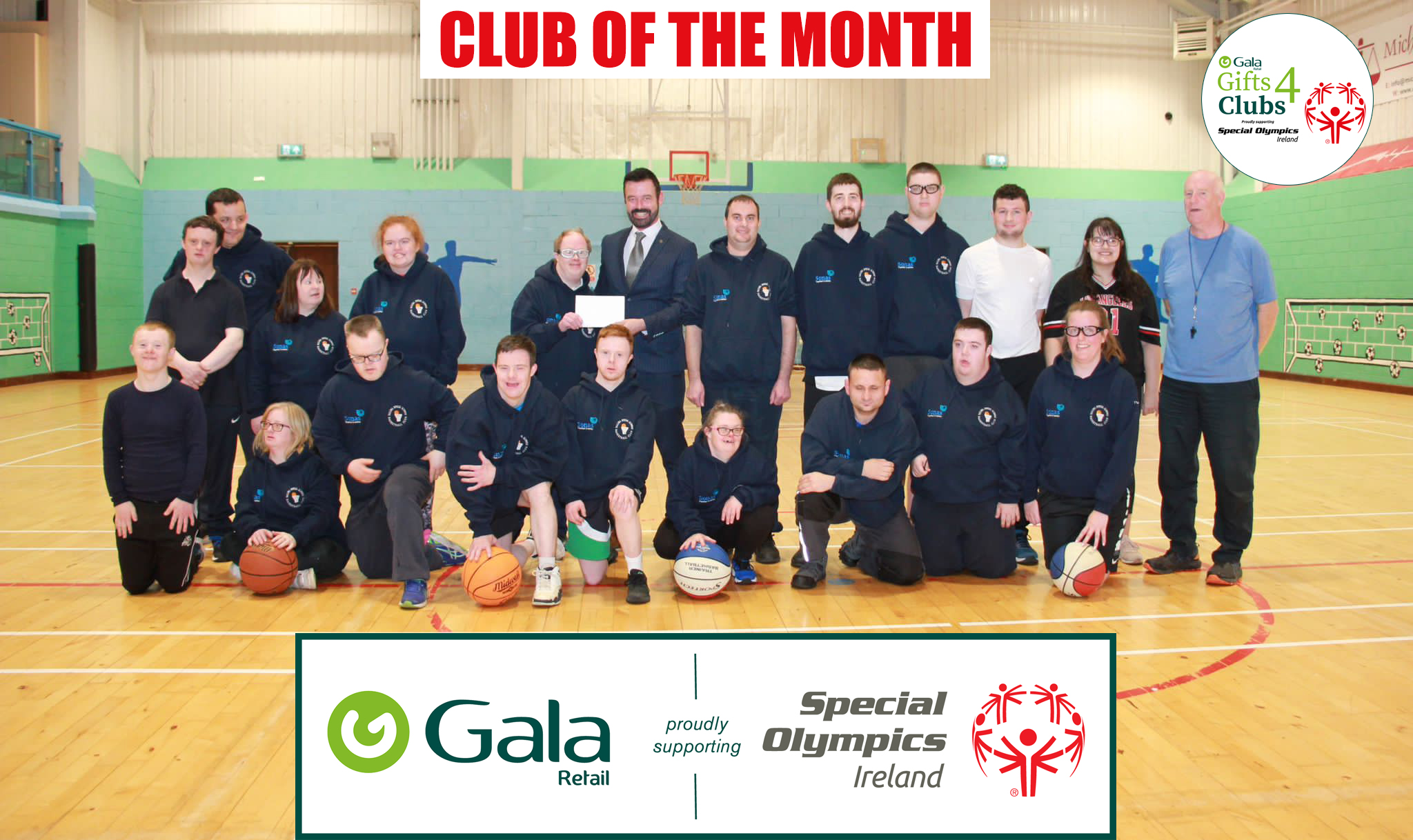 Ballina Basketball Club Awarded €500 in Gala Gifts for Clubs Initiative ...